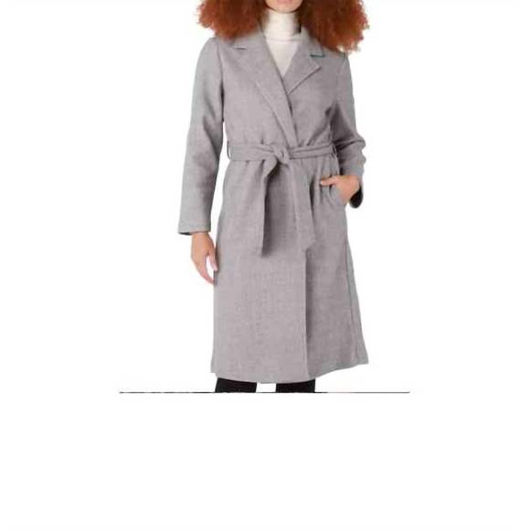 Dex | Jackets & Coats | New Dex Grey Coat In Grey | Poshmark